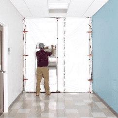ZipWall® Magnetic Dust Barrier Door Kit - ICRA Solutions, LLC