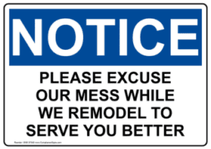 Notice of Construction Sign - ICRA Solutions, LLC